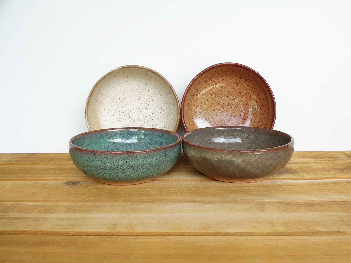Prep Bowls Stoneware Ceramic Pottery Snack Bowls Instant | Etsy