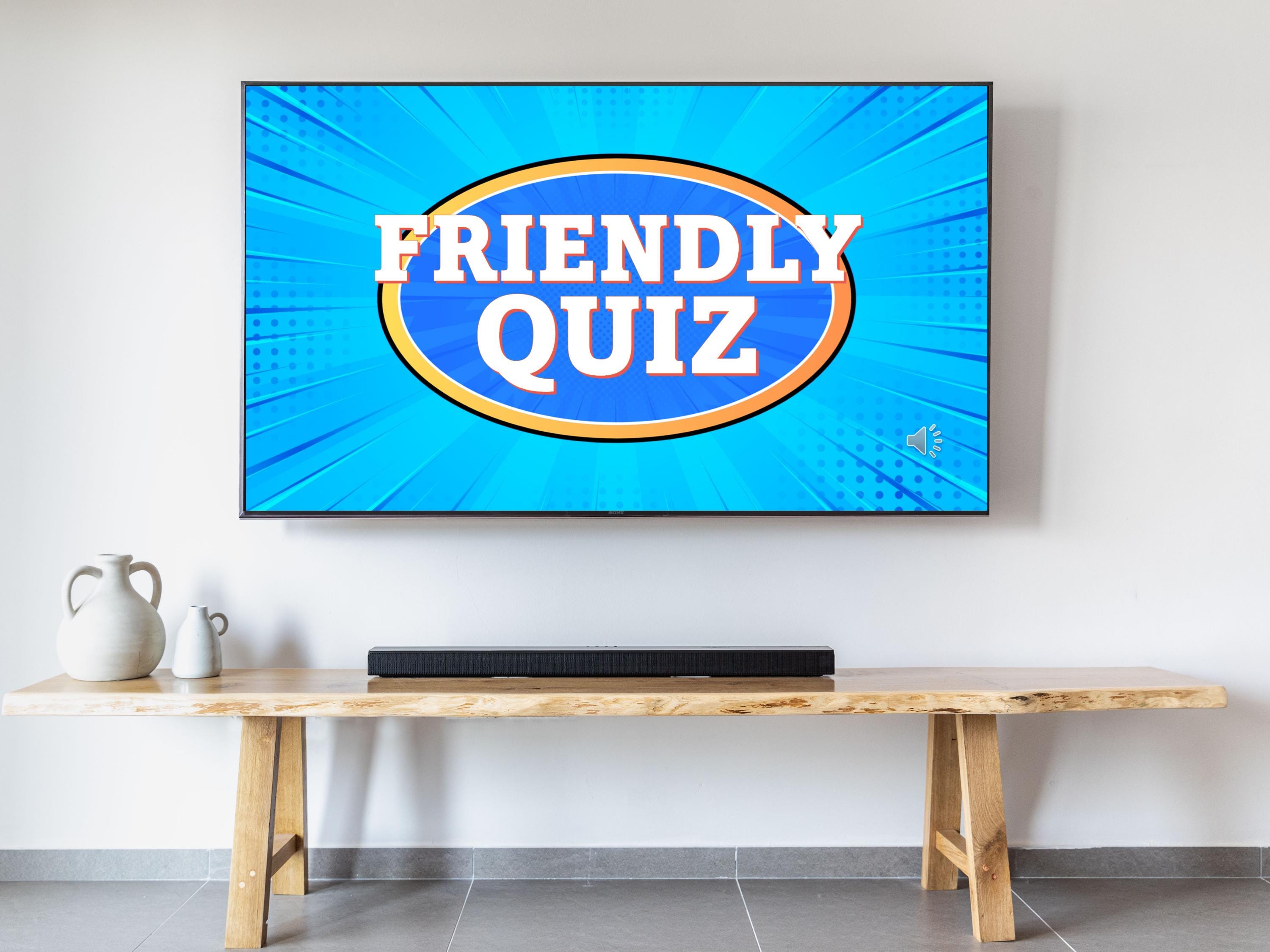 Editable Quiz Game, Game Night, Powerpoint Game, Customizable ...