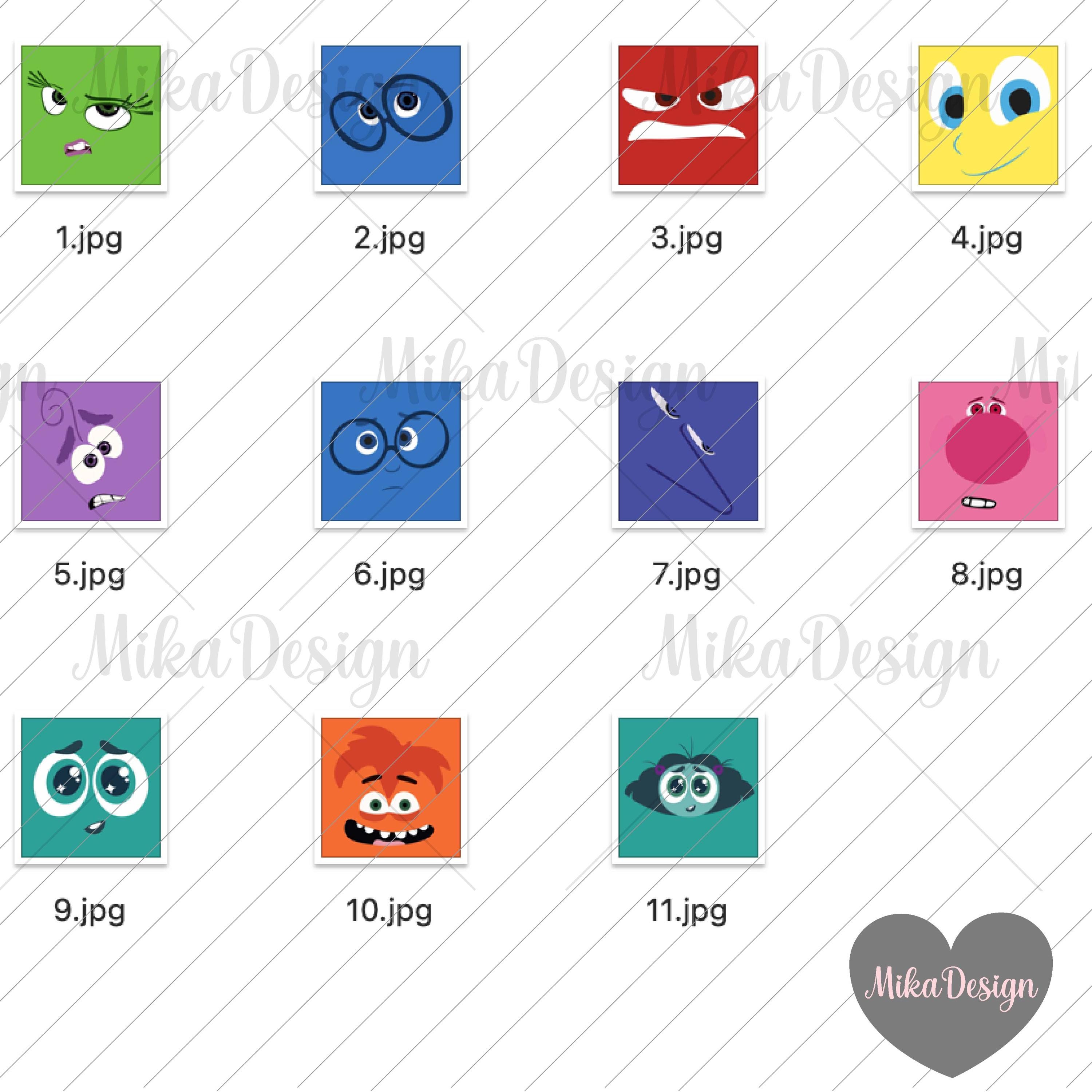 Emotions Faces Cliparts, Emotions Svg, Emotions Tshirt - Etsy