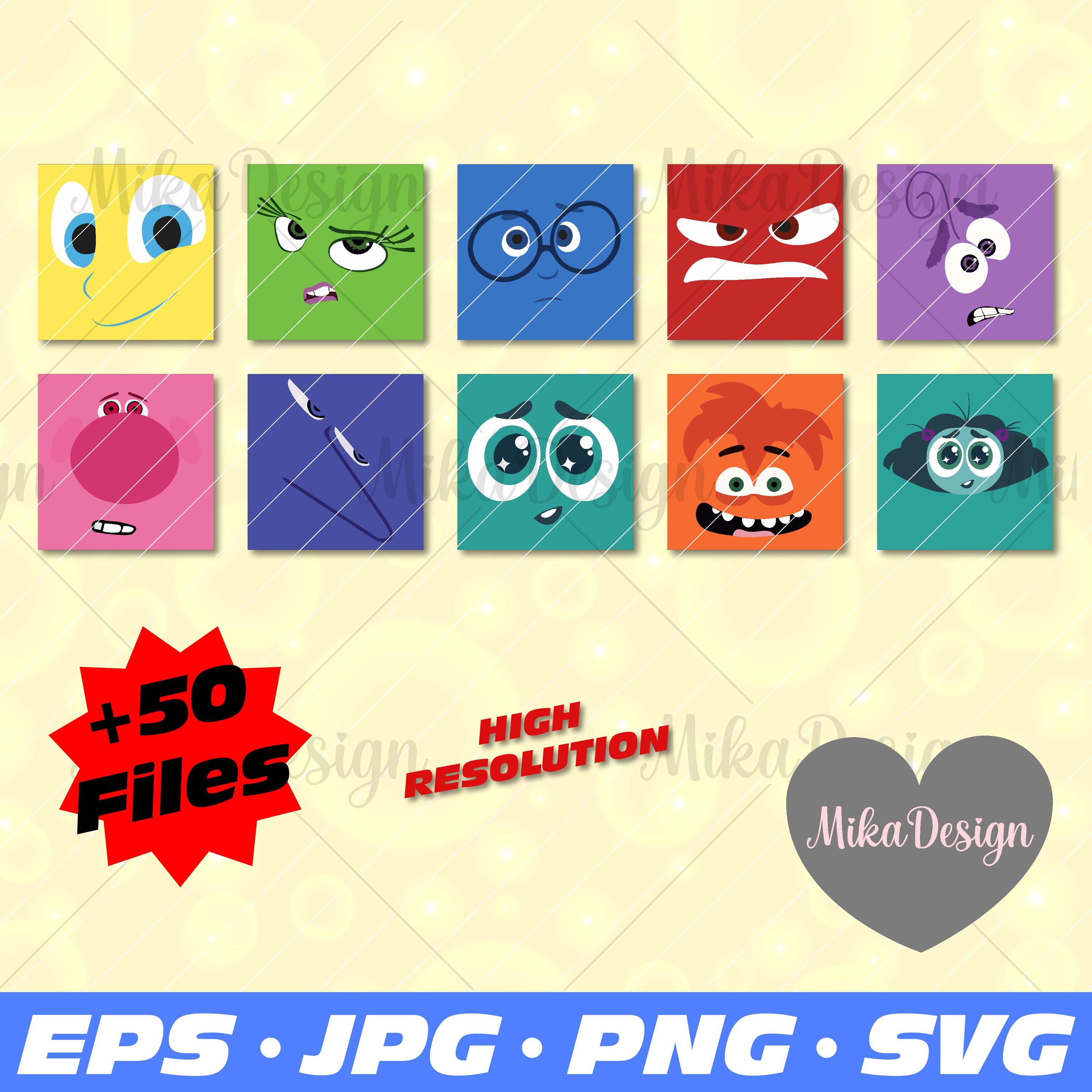 Emotions Faces Cliparts, Emotions Svg, Emotions Tshirt - Etsy