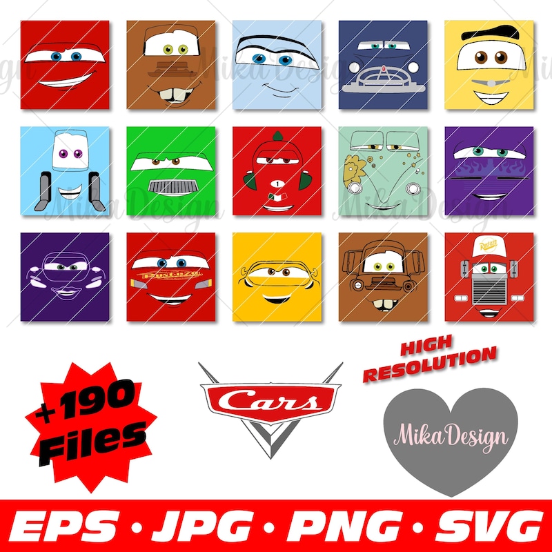 Cars the Movie Costumes - Etsy UK