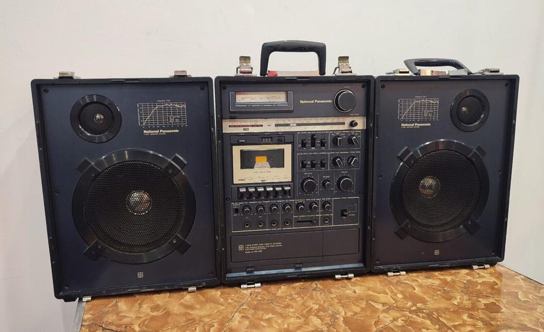 Vintagenational Panasonic Boombox 4-band Stereo Radio Cassette RX-A2 ...