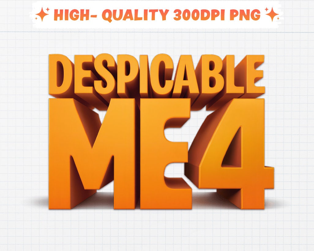Despicable Me Logo Transparent