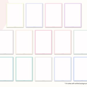 Samsung Notes Templates, Nice Pastel Colors, Compatible With Android ...