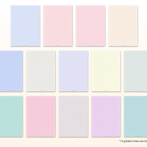 Samsung Notes Templates, Pastel Colors, Compatible With Android ...