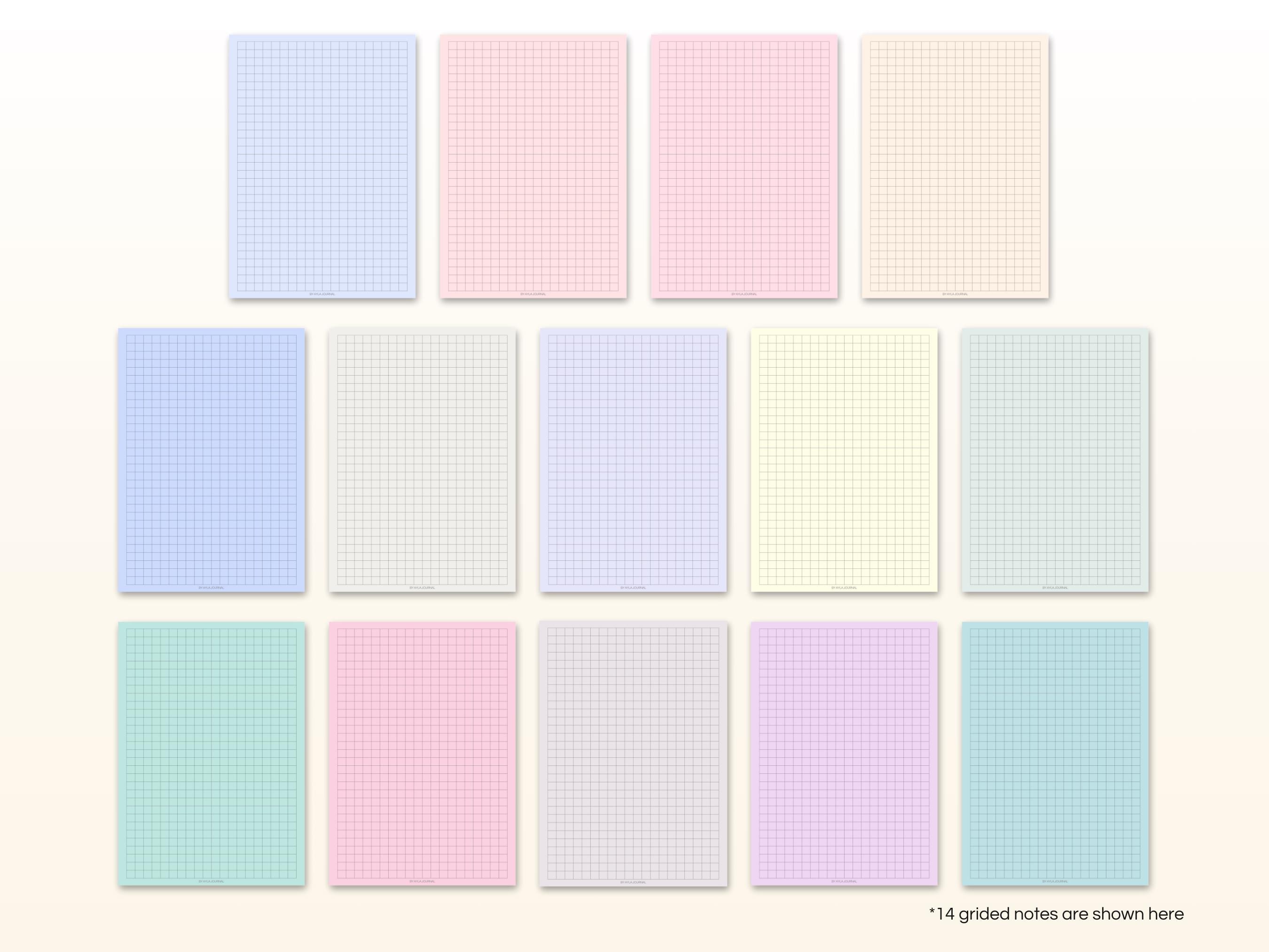 Samsung Notes Templates, Pastel Colors, Compatible With Android ...