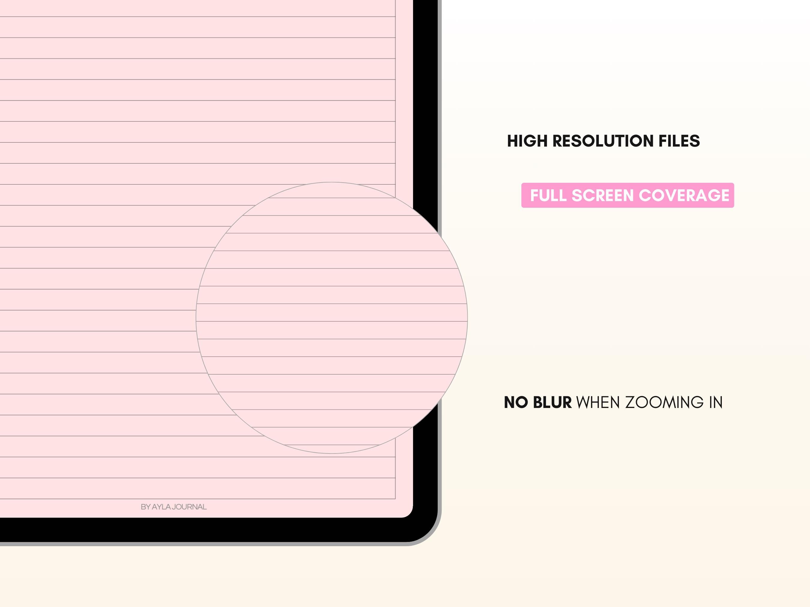 Samsung Notes Templates, Pastel Colors, Compatible With Android ...