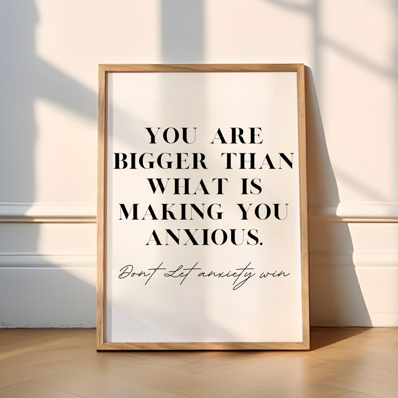 Mental Health Poster Positive Affirmations Motivational Quotes School ...