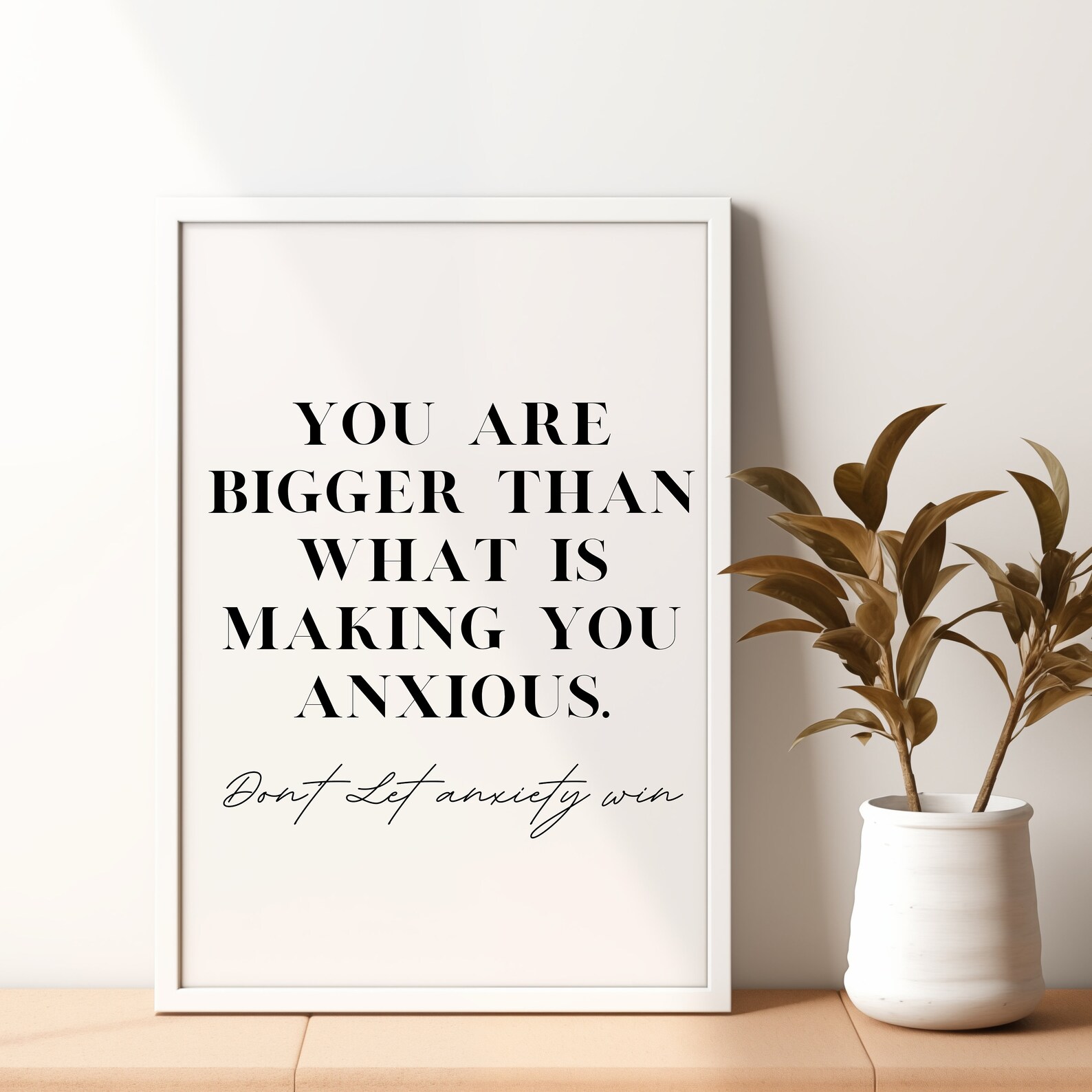 Mental Health Poster Positive Affirmations Motivational Quotes School ...