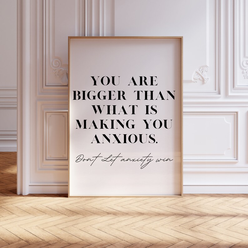 Mental Health Poster Positive Affirmations Motivational Quotes School ...