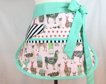 Half aprons for women | Etsy