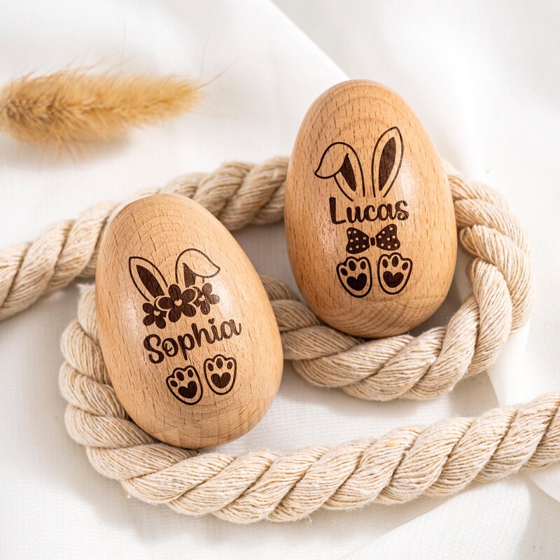 Wooden Easter Eggs - Etsy