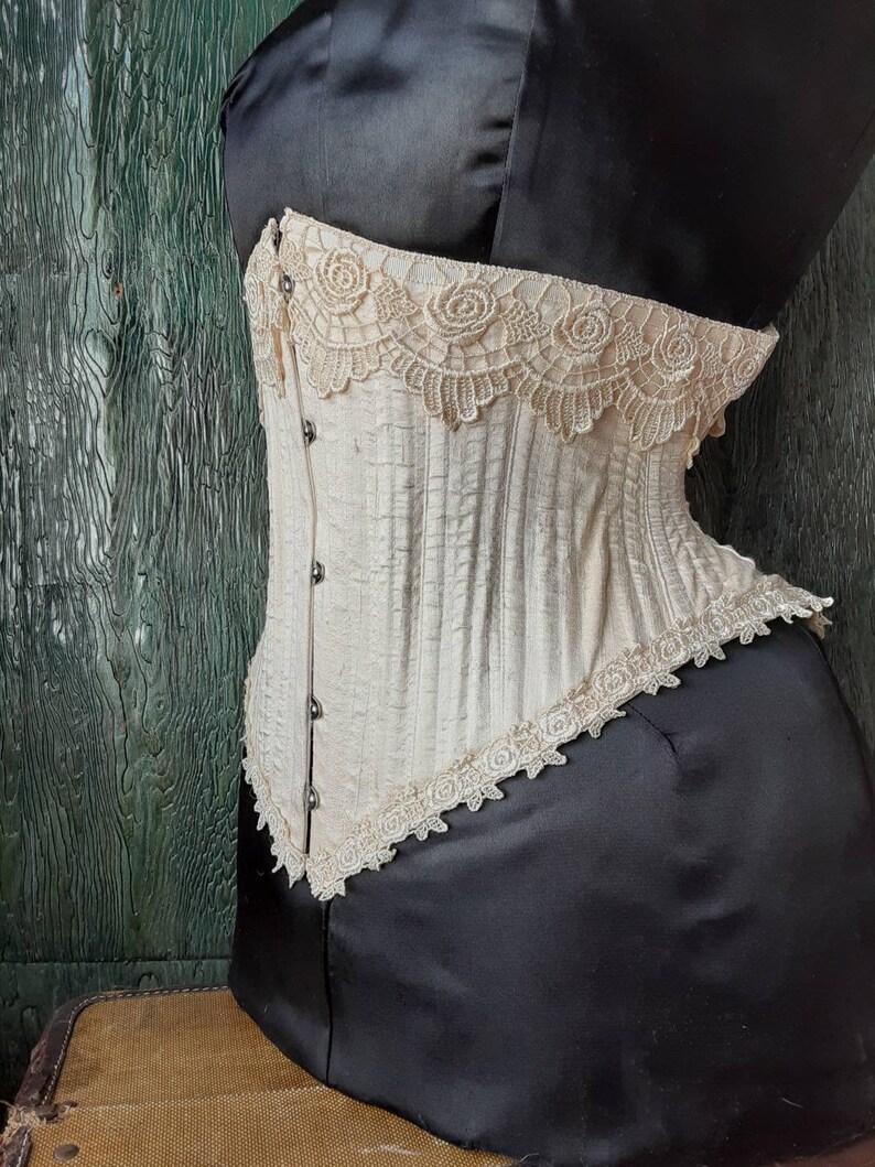 Handcrafted Bespoke Custom Made to Measure Gold Silk Dupioni Victorian ...