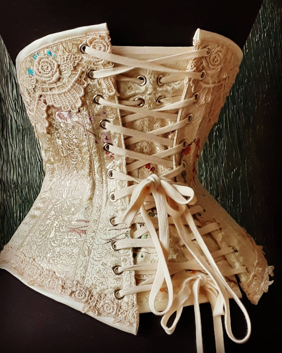 Custom Made Bridal Lingerie-set Corset and Gstring Panties - Etsy