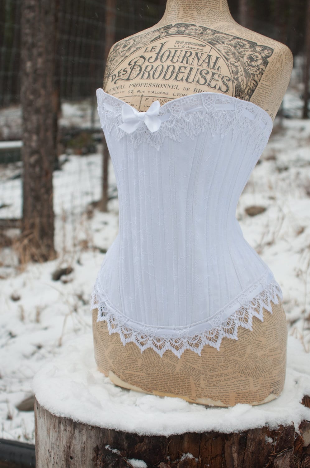 Beautiful and Romantic Custom Made Victorian Style Pure White - Etsy
