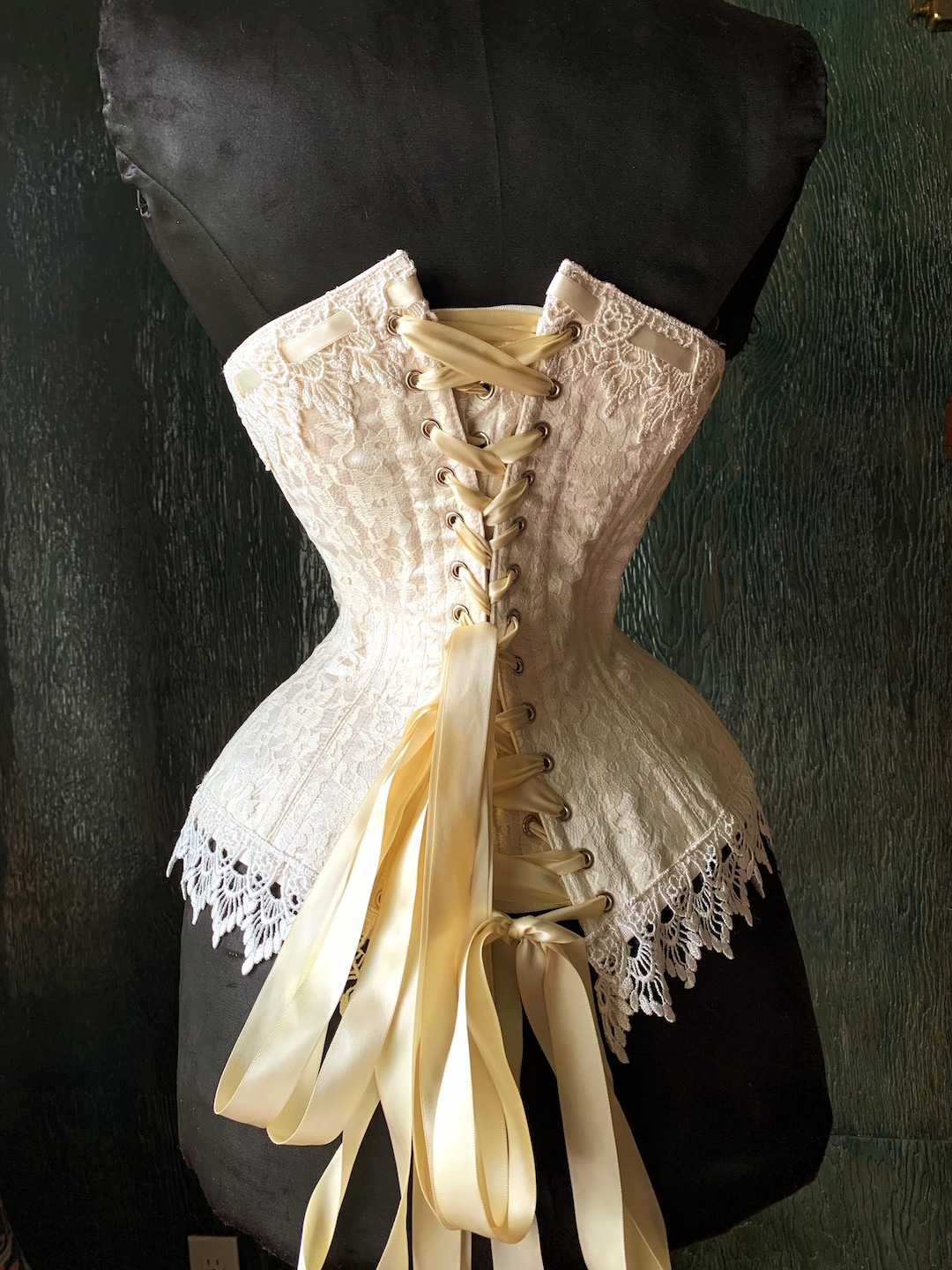 Chloe… Beautiful Custom Handmade Steel Boned Victorian Wedding Corset ...
