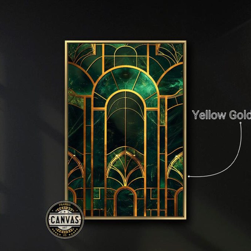 Art Deco Frame - Etsy