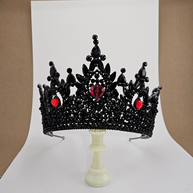 Black Tiara - Etsy