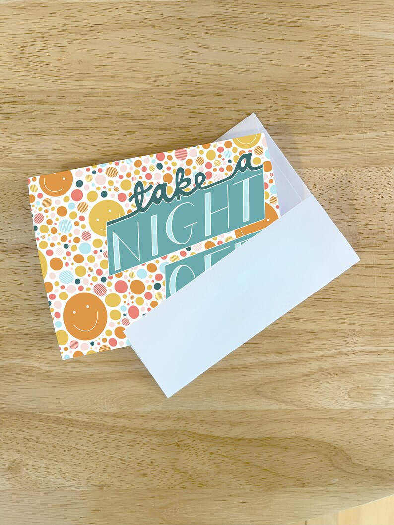 Checking in Greeting Card for Friend Smiley Face, Circle, Stripes, Hand ...