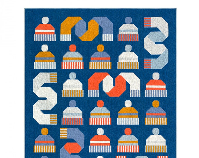 Snow Day Quilt Pattern-pen and Paper Patterns - Etsy