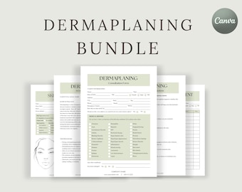 Dermaplaning Consultation Form Printable & iPad customisable Patient ...