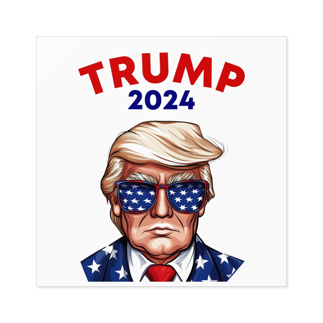 Trump 2024 Indooroutdoor Sticker - Etsy