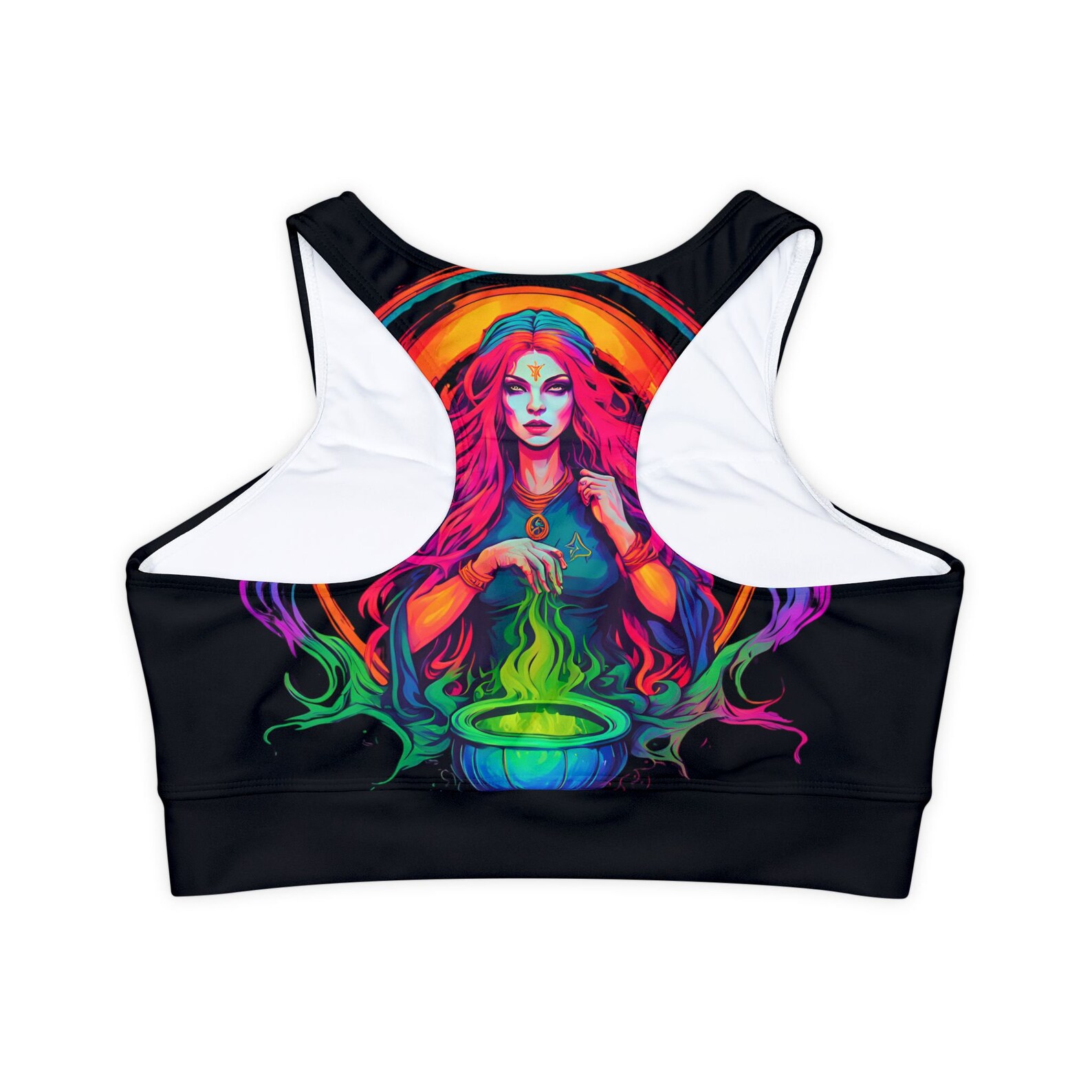 Rainbow Goddess Lilith's Witches 1 Fully Lined Workout Padded Sports ...