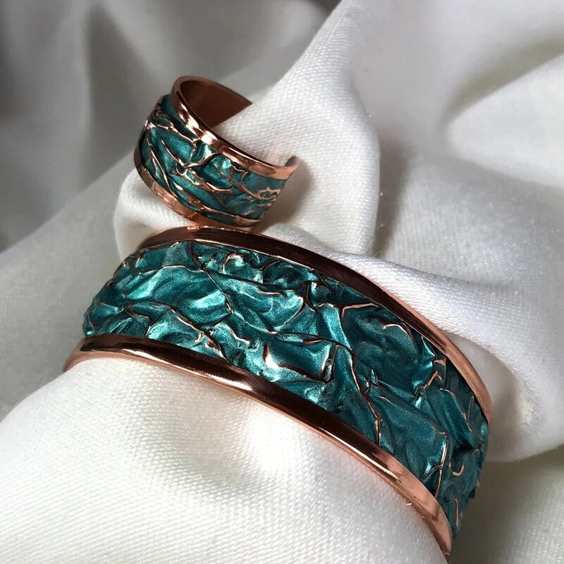 Turquoise and Copper - Etsy