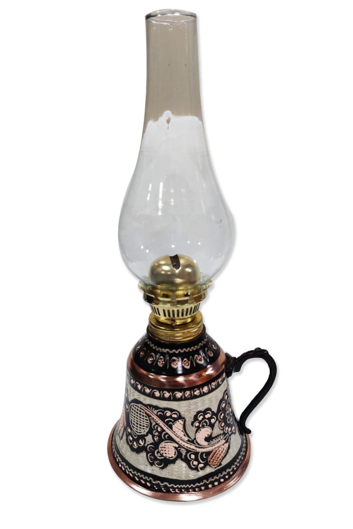 Copper Oil Lamp, Victorian Oil Lamp, Art Deco Oil Lamp, Luxury Home ...