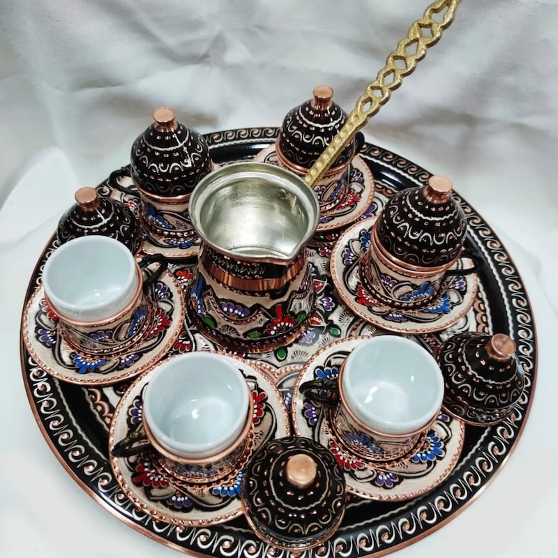 Turkish Coffee Set - Etsy