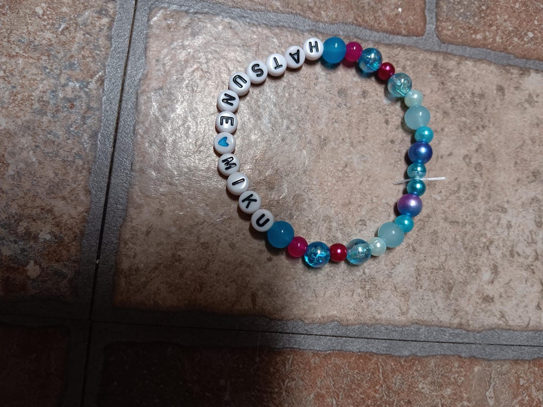 Hatsune Miku Friendship Bracelet - Etsy