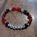 Shadow the Hedgehog Bracelet - Etsy