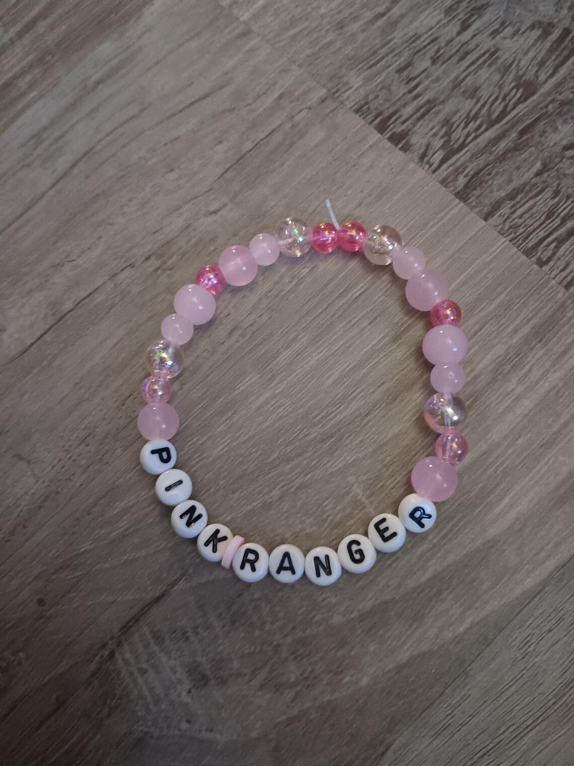 Pink Power Ranger Bracelet - Etsy