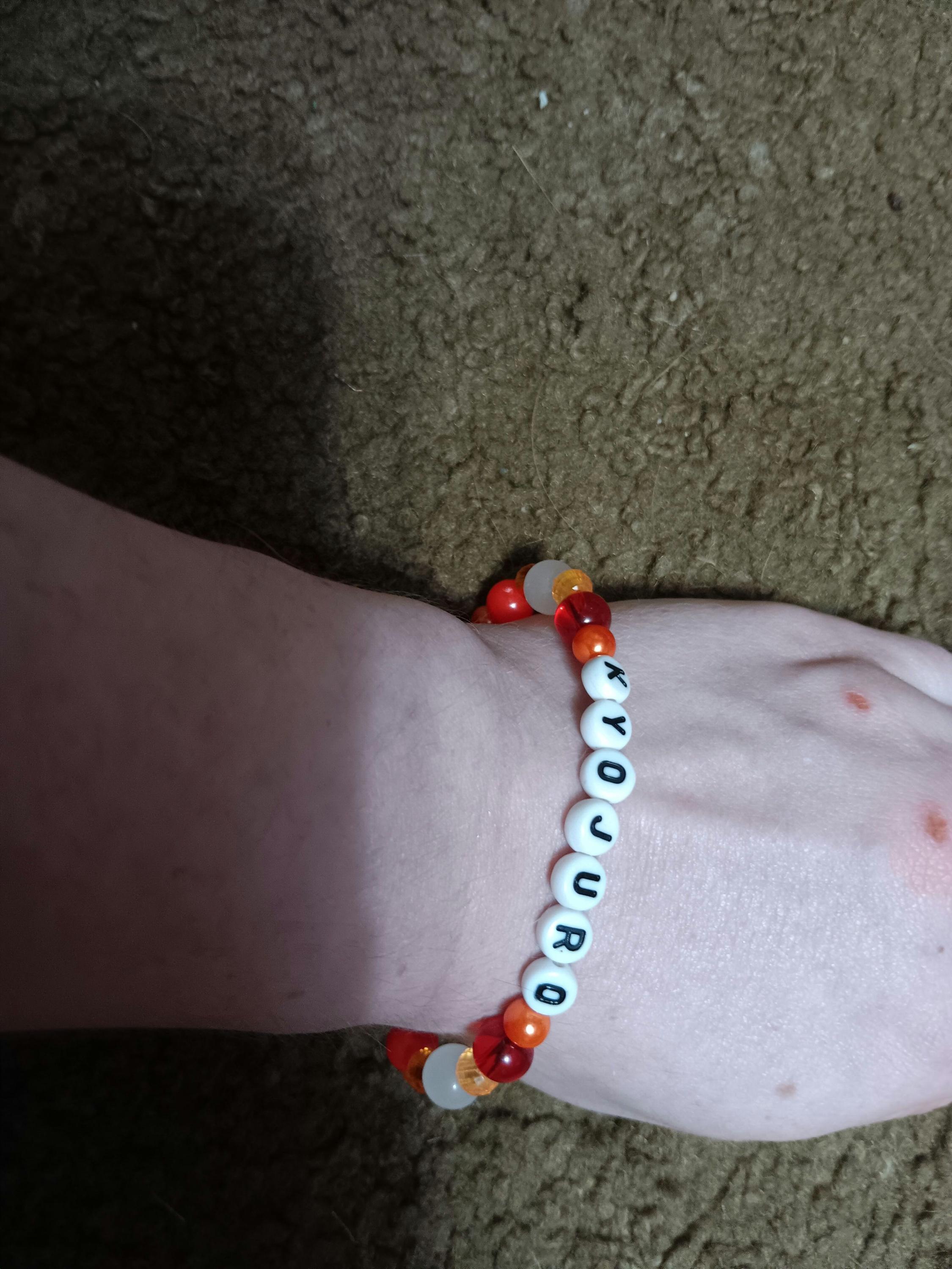 Kyojuro Rengoku (hashira) Friendship Bracelet (gender Neutral) (from ...