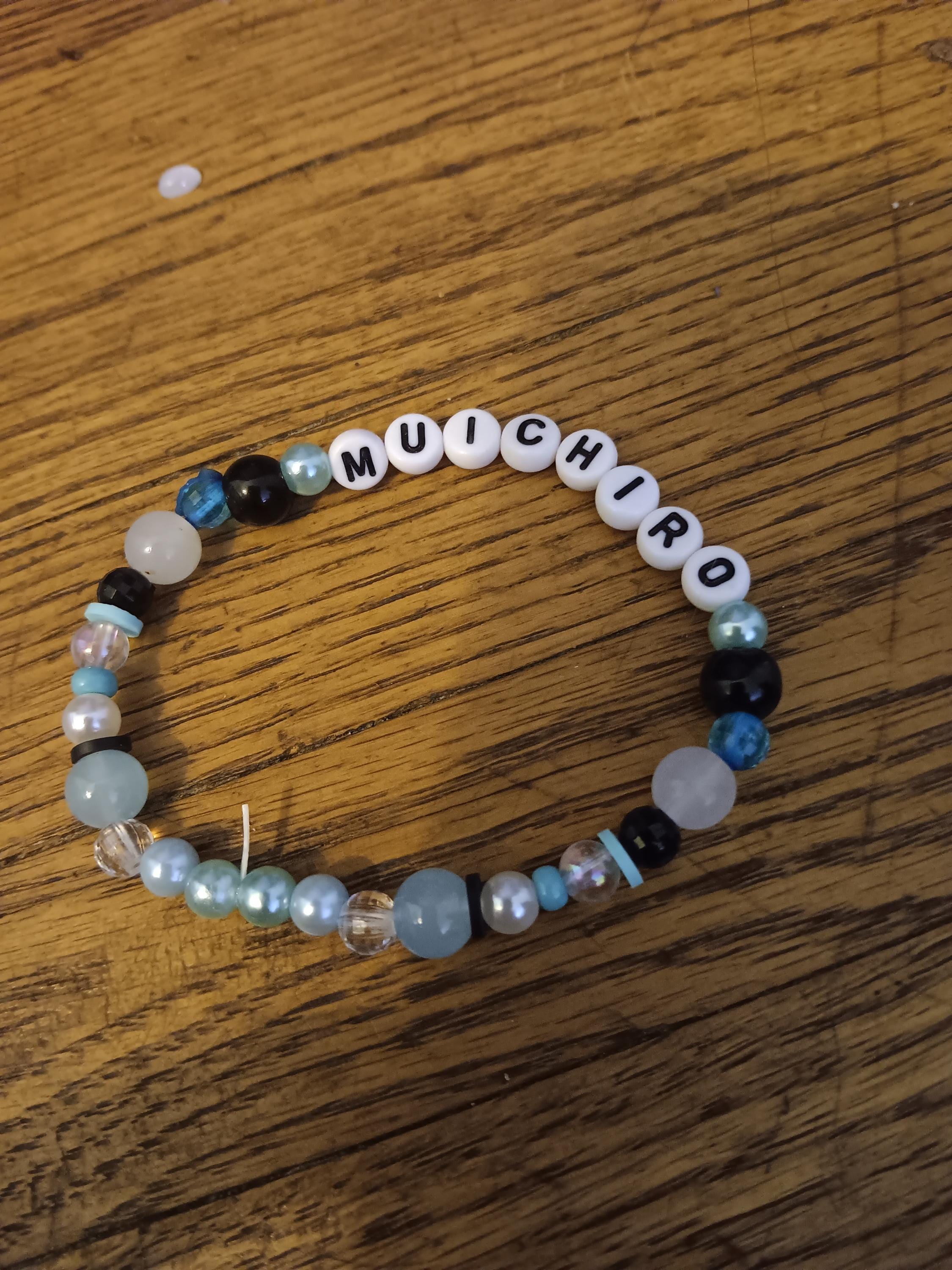 Muichiro Tokito Hashira Friendship Bracelet (from Demon Slayer) (gender ...