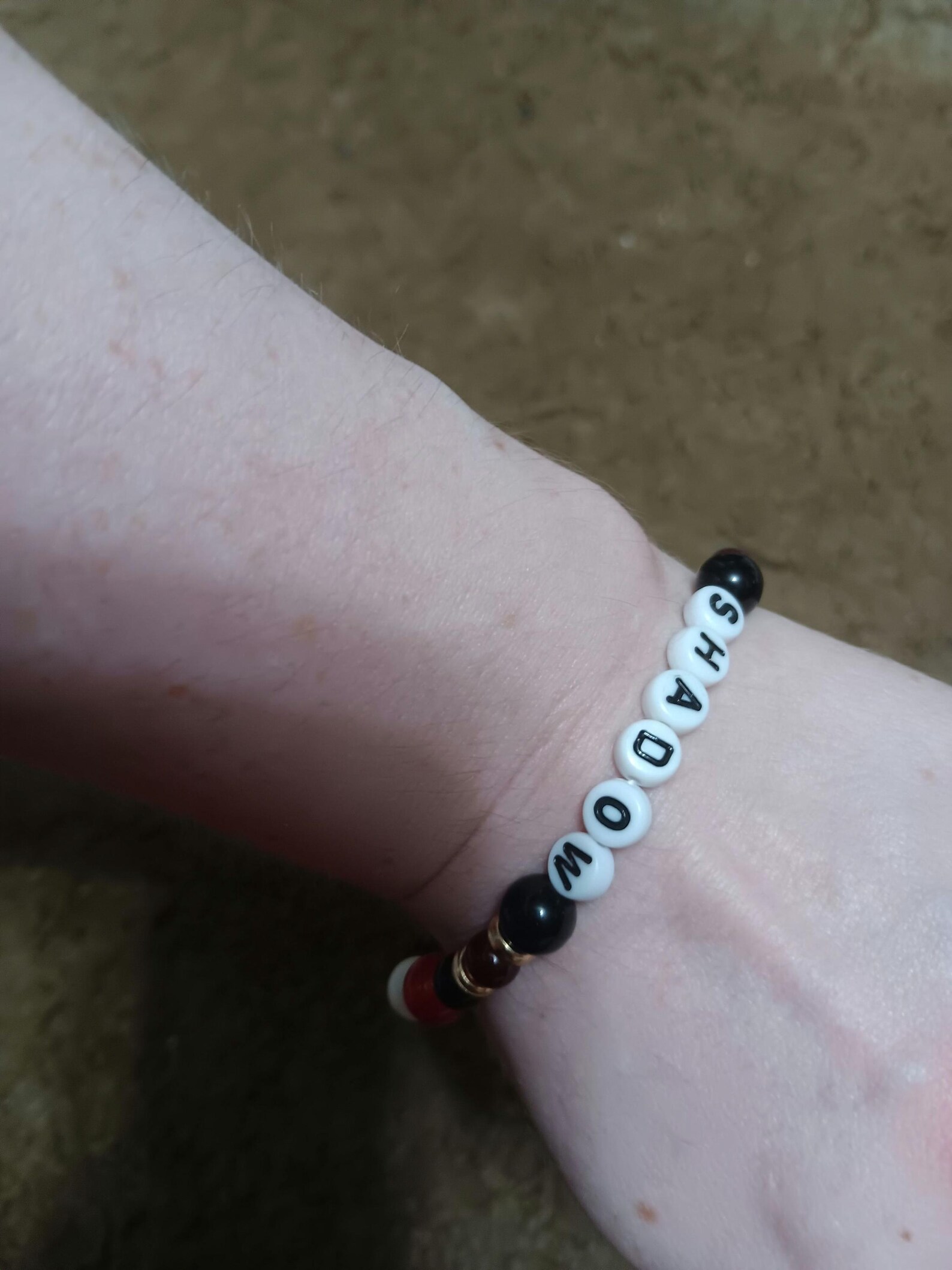Shadow the Hedgehog Bracelet - Etsy