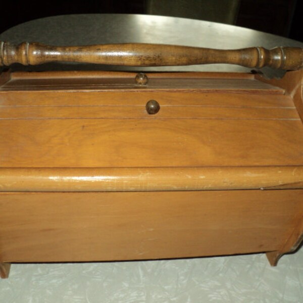Wood Sewing Box - Etsy