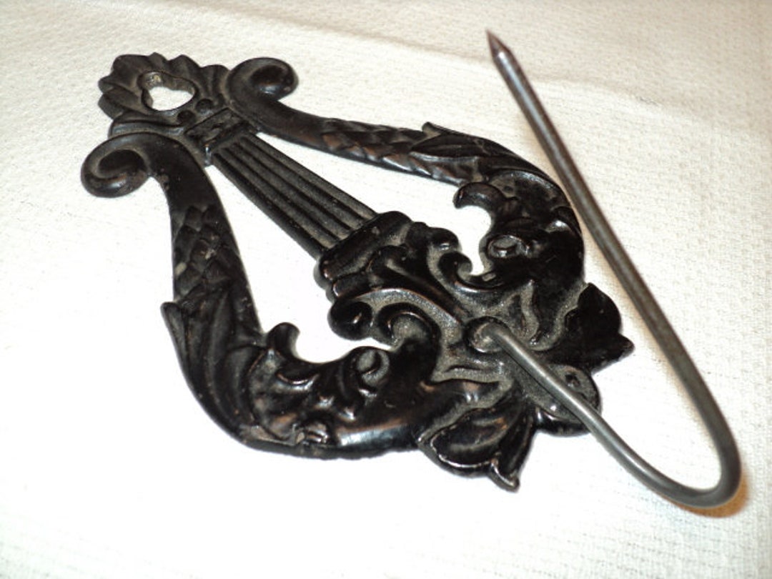 Antique Cast Iron Spike Wall Mount Paper Spike - Etsy