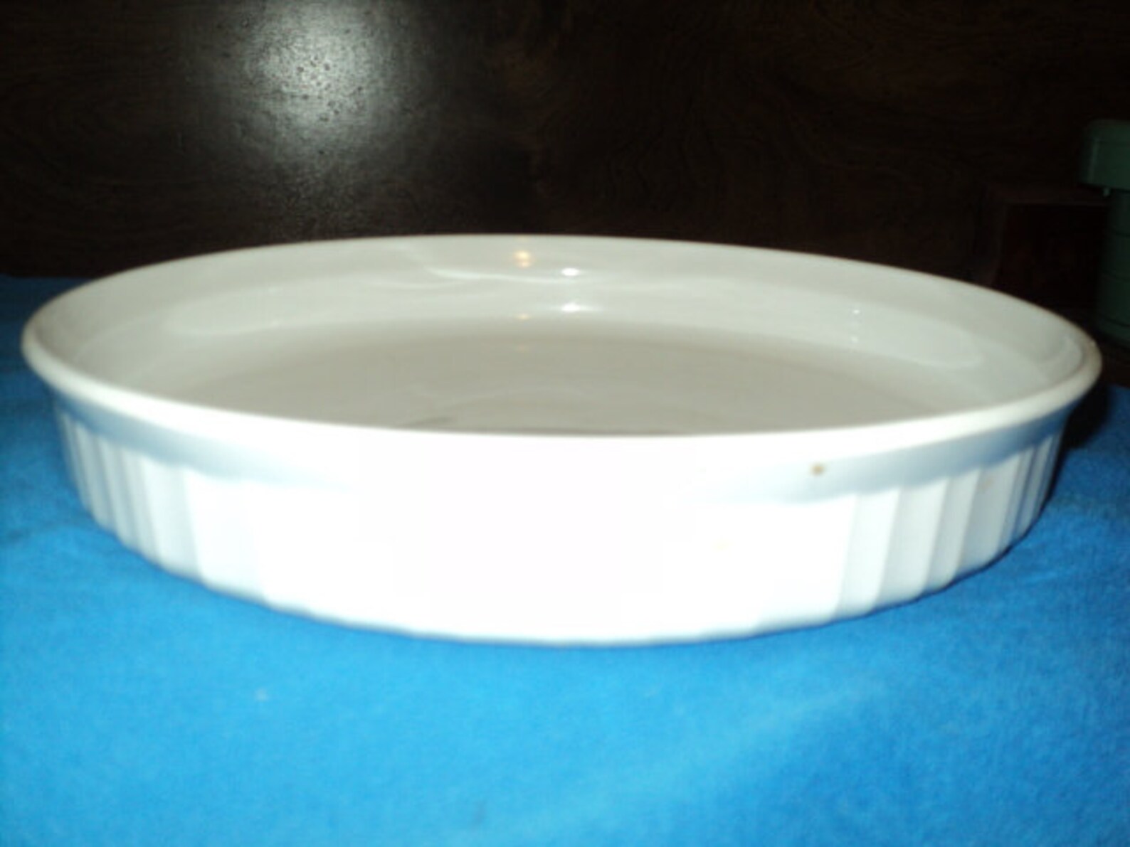 White Round Corning Ware Quiche Dishf-3-b24 Cm10 - Etsy