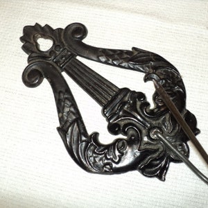 Antique Cast Iron Spike Wall Mount Paper Spike | Etsy