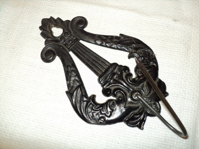 Antique Cast Iron Spike Wall Mount Paper Spike - Etsy