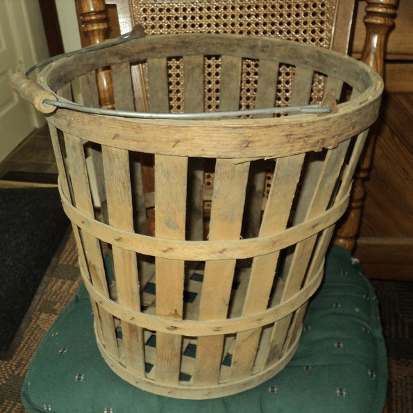 Apple Basket - Etsy