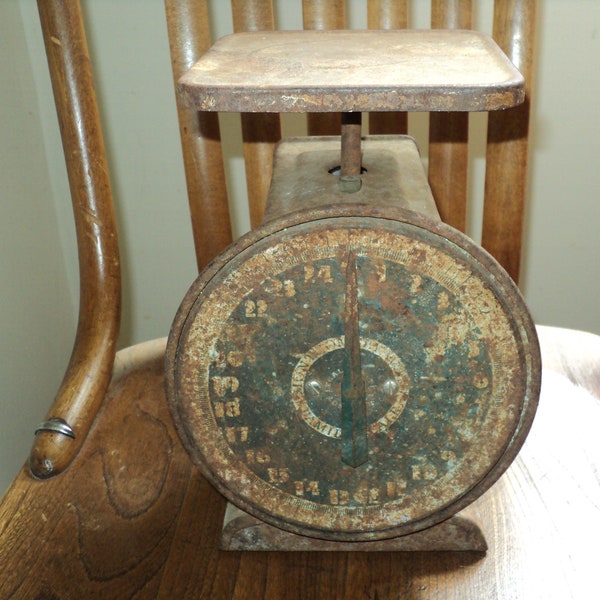 Antique Scale 24 Lb - Etsy
