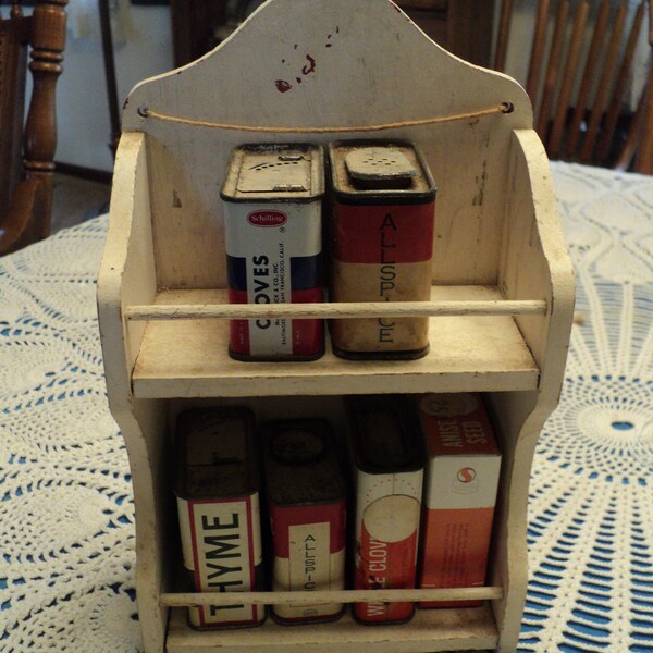 Hanging Spice Rack - Etsy