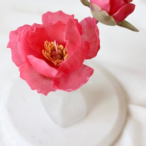 Handmade Peony Flower Candles A Perfect Gift for Any Occasion Rare Find ...