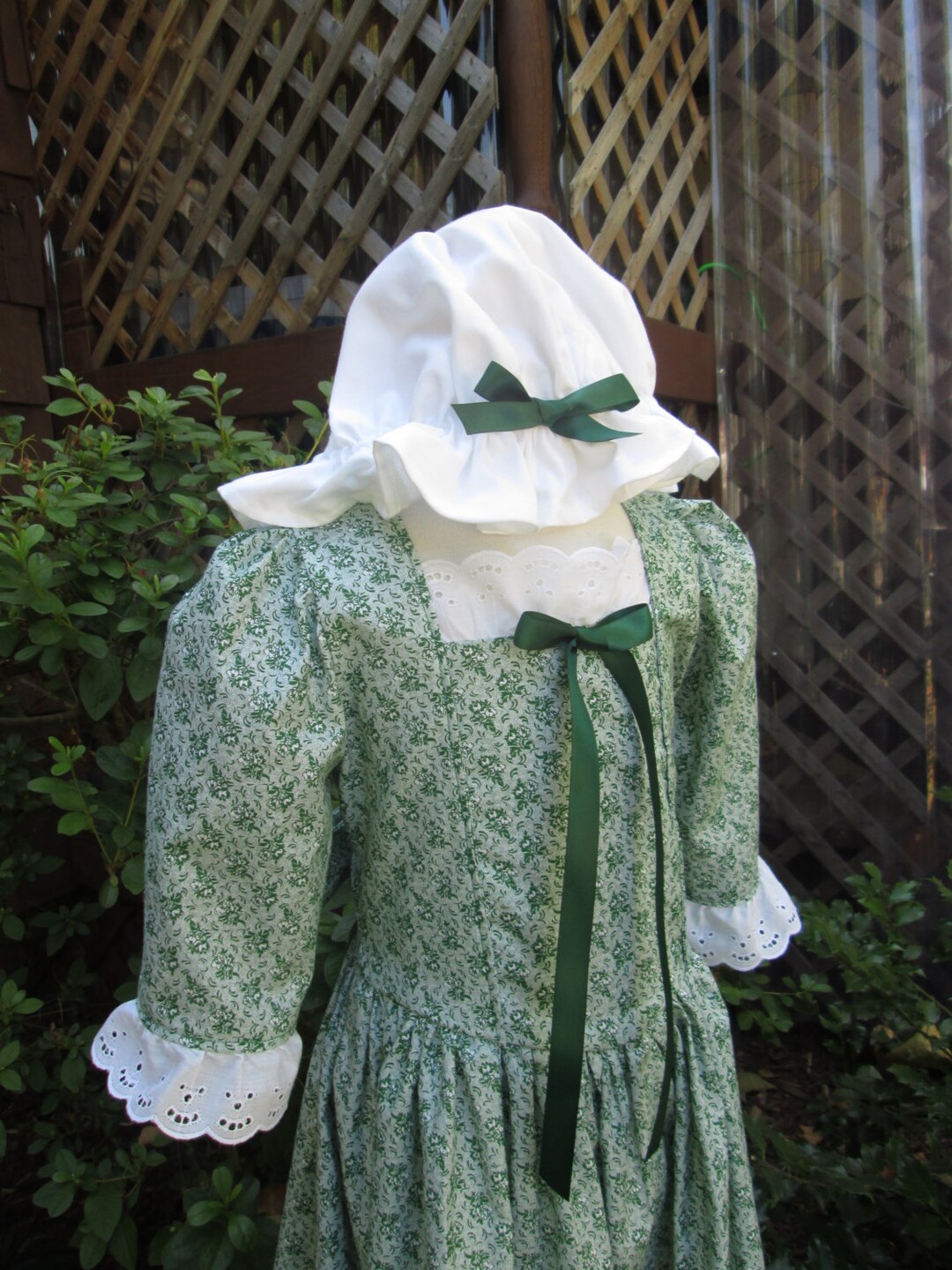 2025 Orders Only..girls Colonial Costume/early American Sizes 2 to 8 ...