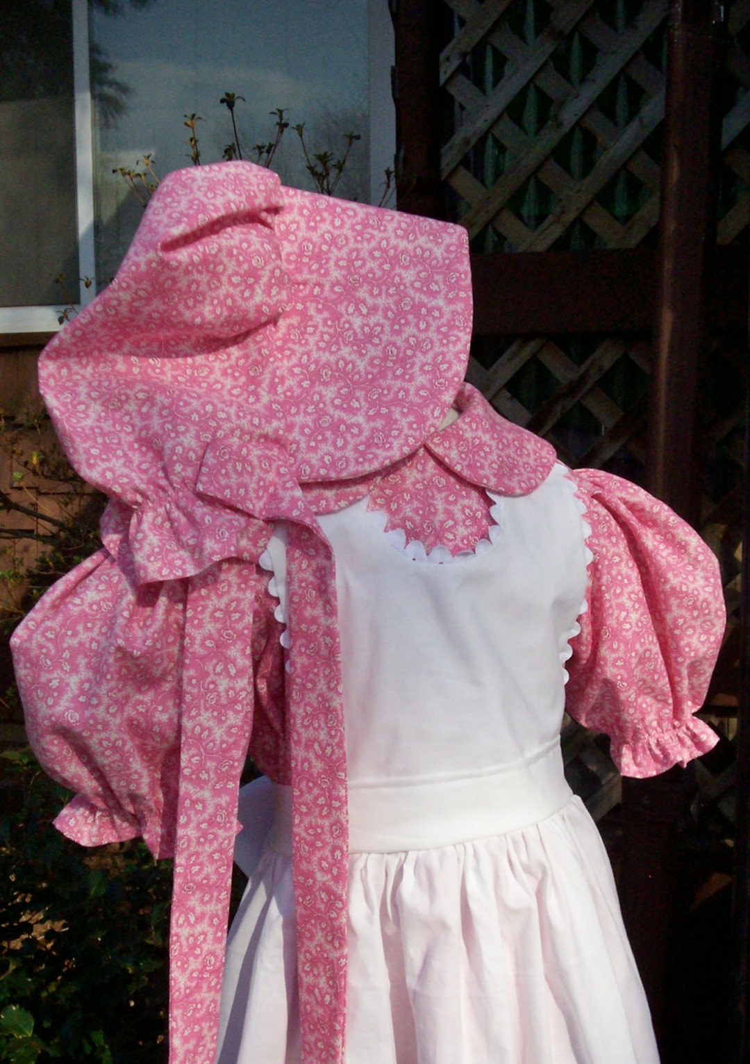 Girls Prairie Dress( Short Sleeve) / Pioneer Costume(please Check Lead ...