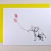 Elephant Card - Etsy