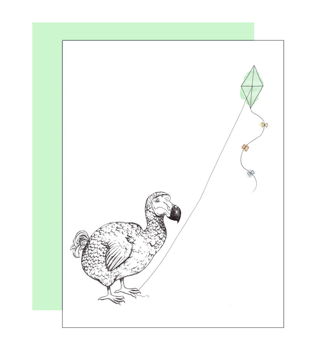 Dodo Card - Etsy