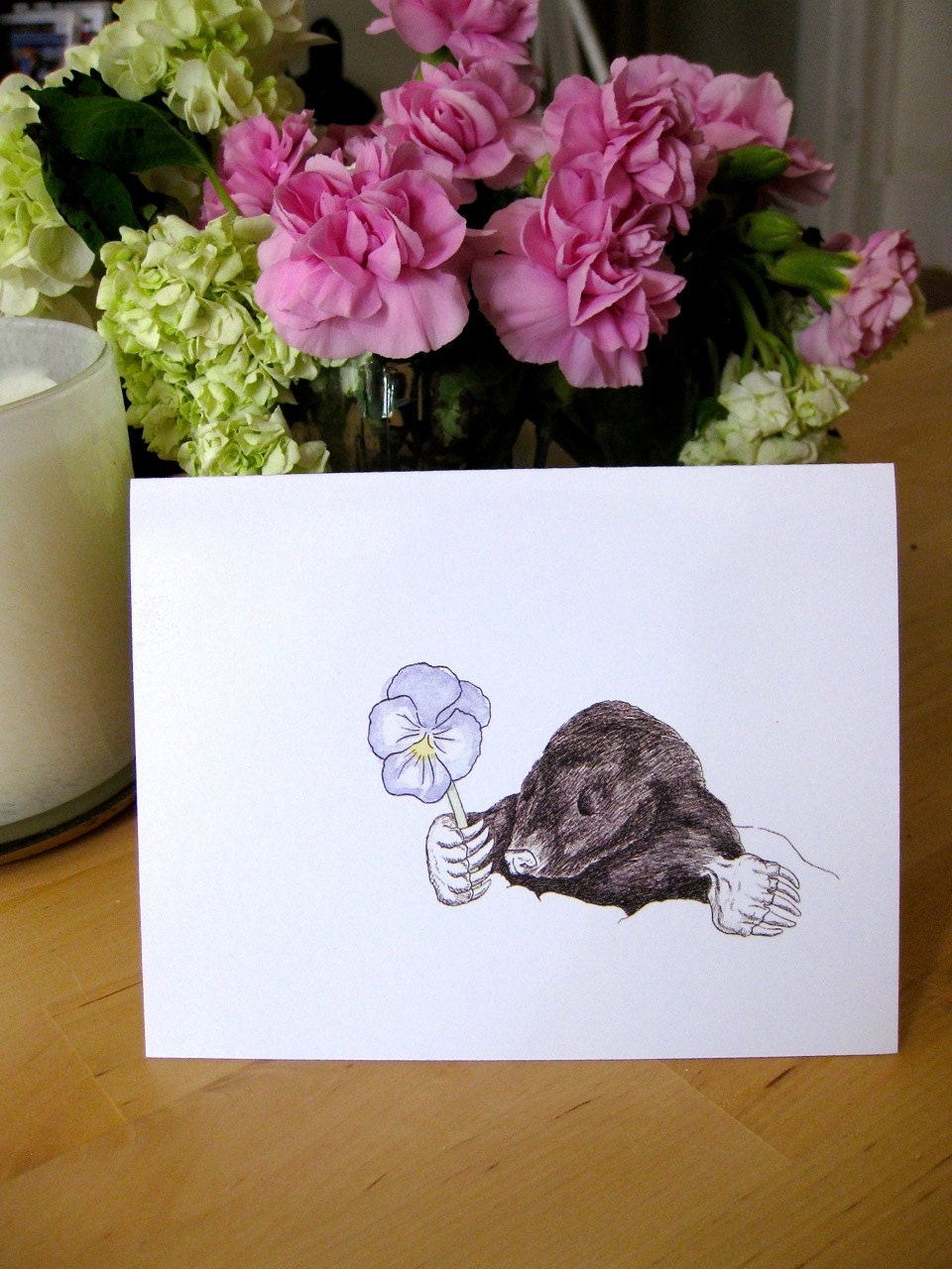 Mole Card - Etsy